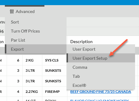 Restaurant Resource Group: Export Your "Sysco Source" Order Guide ...