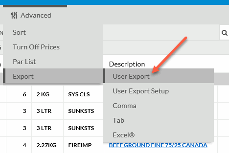 Restaurant Resource Group: Export Your "Sysco Source" Order Guide ...